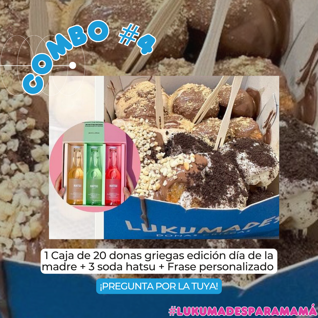 Combo 4 madre | Lukumades